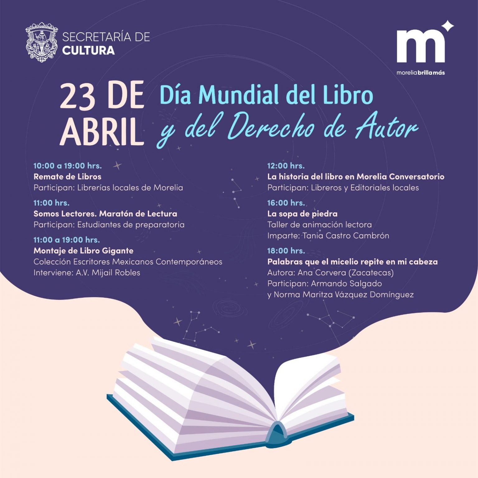 Pauta Informativa | Invita SeCultura Morelia a conmemorar el Día ...